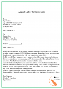 23+ Free Appeal Letter Template - Format, Sample & Example