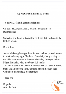 How To Write Appreciation Letter | Appreciation Letter Format