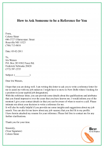 20+ Free Reference Letter Template – Format, Sample & Example