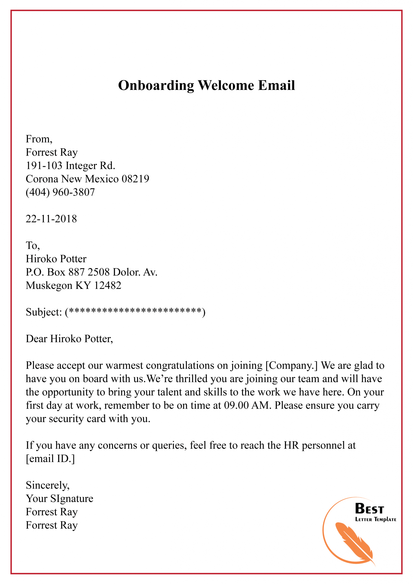 How to Write Welcome Email | Welcome Email Format