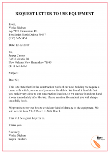 Request Letter Template for Permission - Format Sample & Example