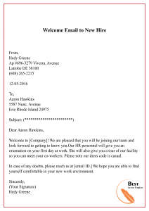 How to Write Welcome Email | Welcome Email Format