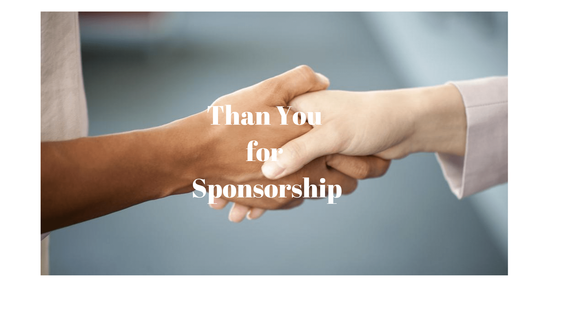 Thank You Letter Template for Sponsorship - Sample & Examples