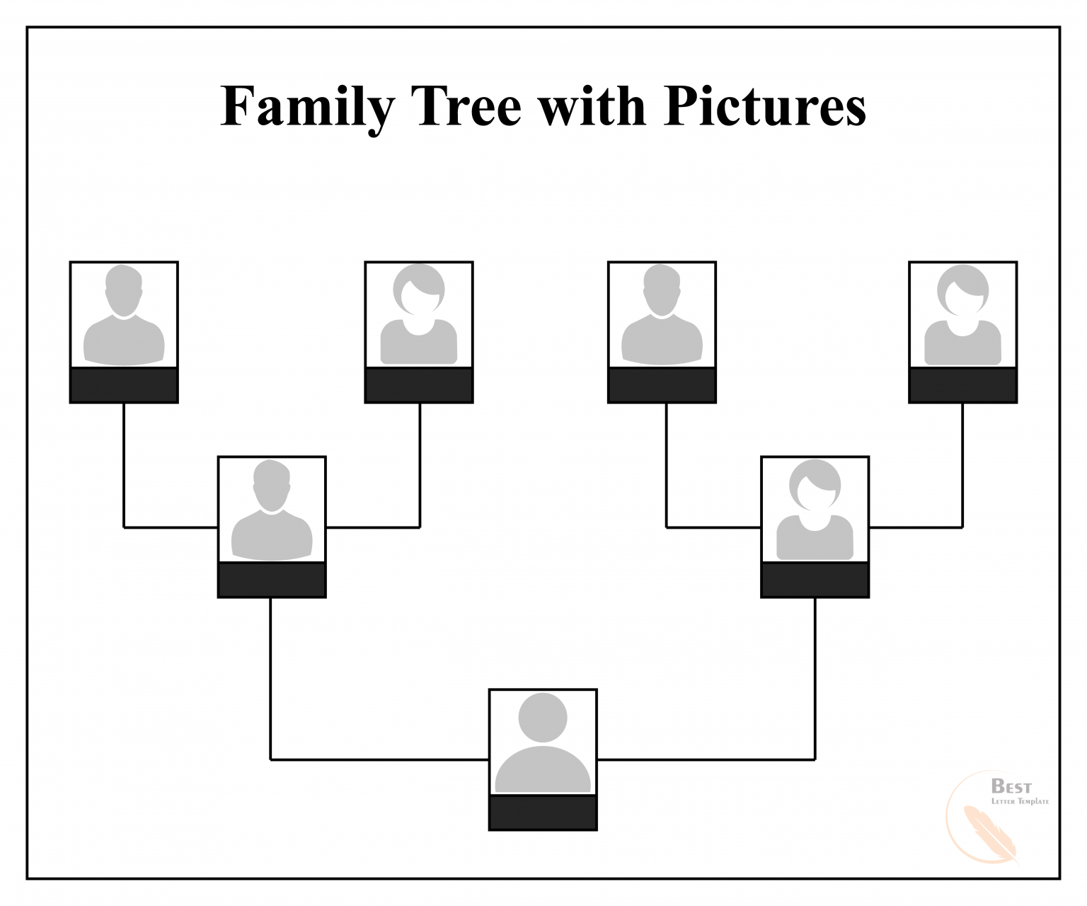 Free Family Tree Template - PDF, Excel, Word & Google Doc
