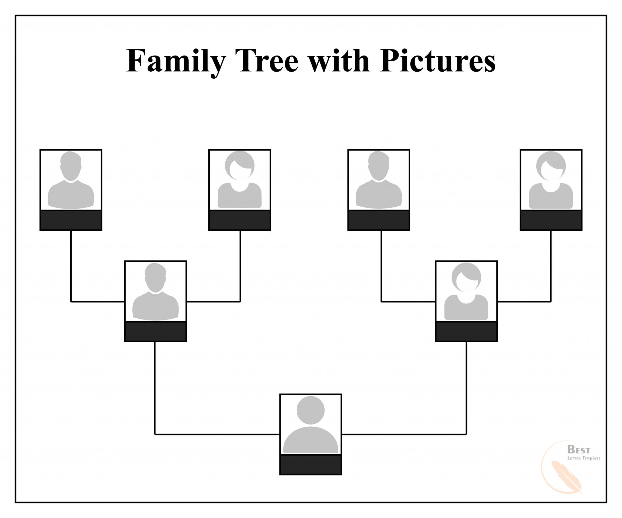 Free Family Tree Template - PDF, Excel, Word & Google Doc