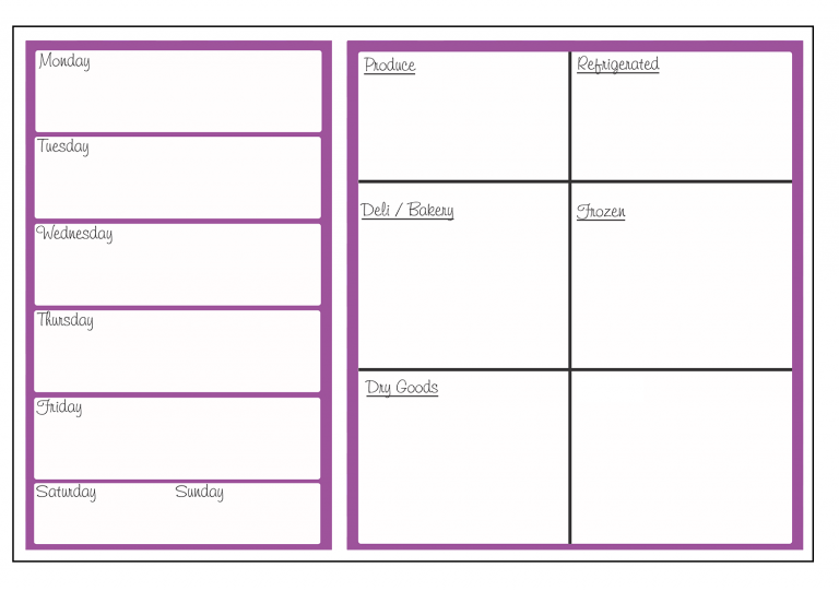 Free Printable Daily Planner Template in PDF, Word & Excel