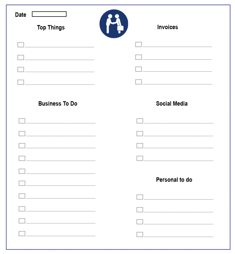 Free Printable Daily Planner Template in PDF, Word & Excel
