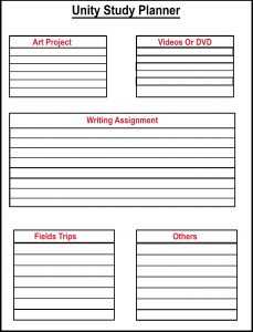 Printable Blank Study Planner/Calendar Template PDF, Word, Excel