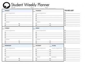 Weekly Planner/Calendar Template 2021 in PDF, WORD & Excel