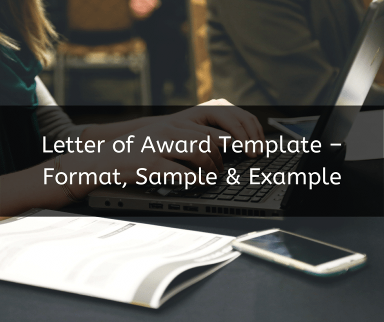 Letter of Understanding Template – Format, Sample & Example