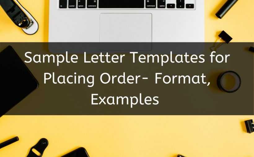 Letter for Placing Order for Furniture Archives - Best Letter Template