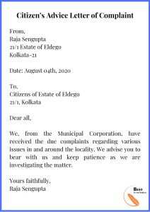 5+ Advice Letter Template -Format, Sample & Example