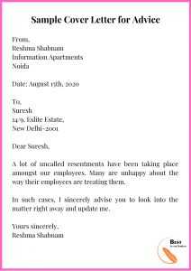 5+ Advice Letter Template -Format, Sample & Example