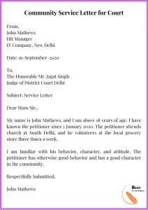 5+ Service Letter Template - Format, Sample and Examples