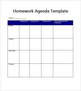 Free Agenda Template- PDF, Word, Excel, and Google Docs
