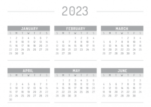 Free Printable June 2021 Calendar Template in PDF Word Excel